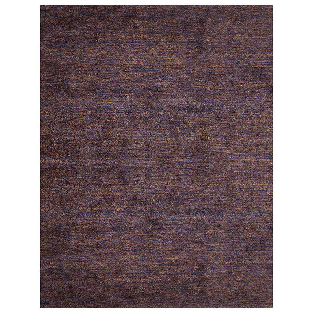 Eider & Ivory™ Ardito Hand Knotted Silk Mix Blue/Gold Area Rug | Wayfair