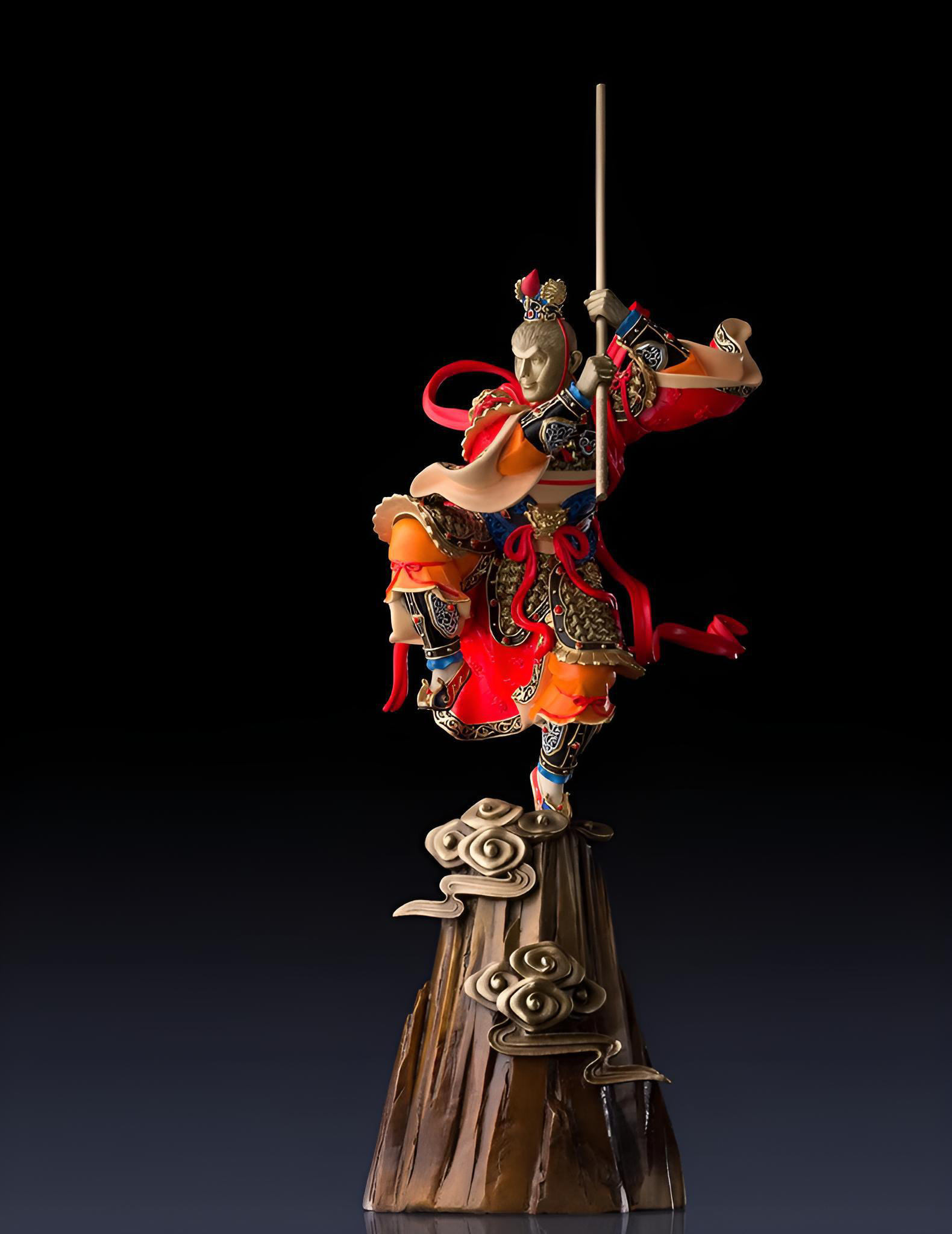 longxinlong Sun Wukong Copper Monkey Full Copper Ornament: Creative ...