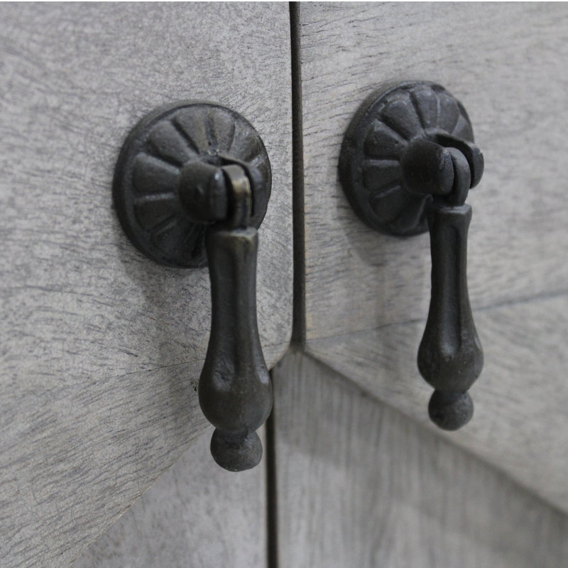 Gracie Oaks Bert 30'' Free Standing Single Bathroom Vanity with Ceramic ...