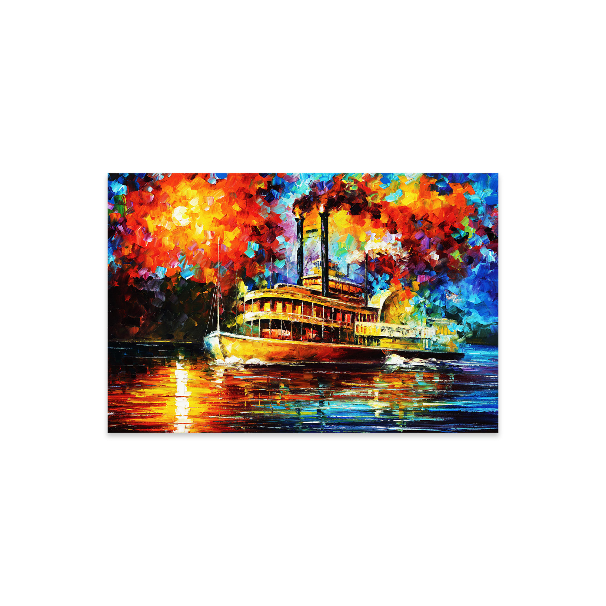 Winston Porter Steamboat Print On Acrylic Glass - Wayfair Canada