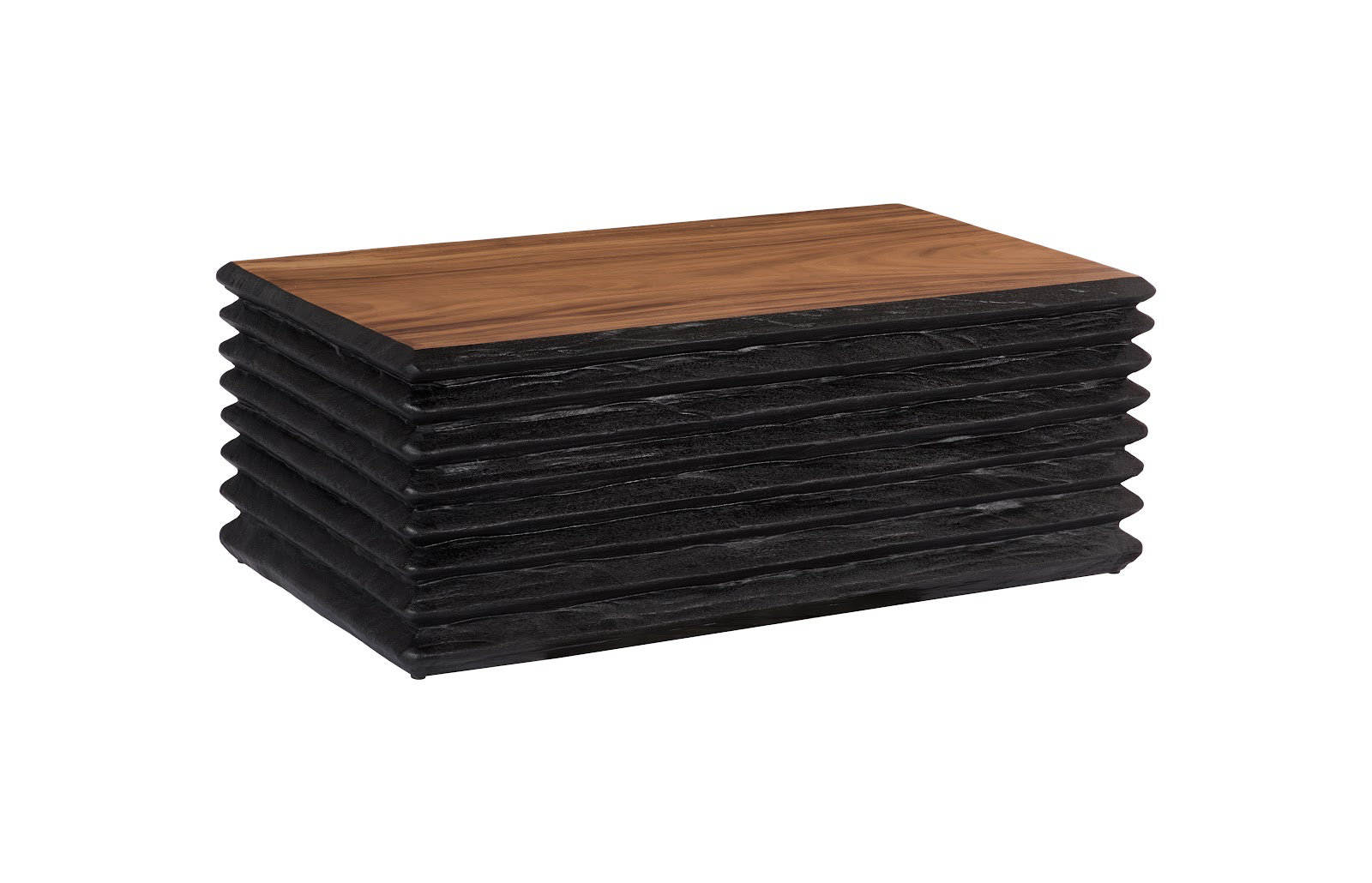 Phillips Collection Layered Solid Wood Block Coffee Table | Wayfair