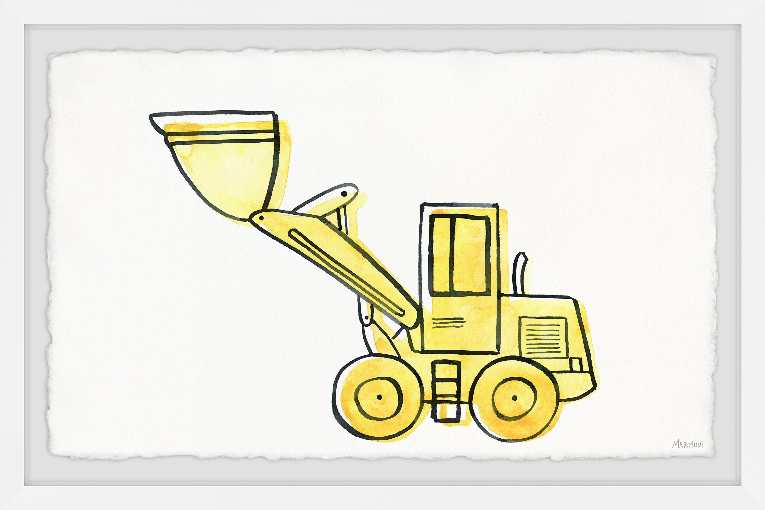 Isabelle & Max™ Boissevain Loader Framed Print | Wayfair