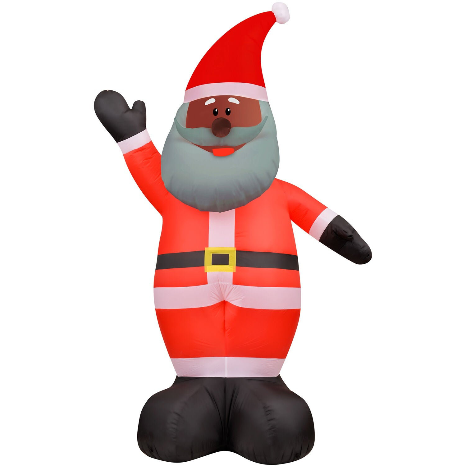 The Holiday Aisle® 12 Ft Tall African American Santa Claus Outdoor
