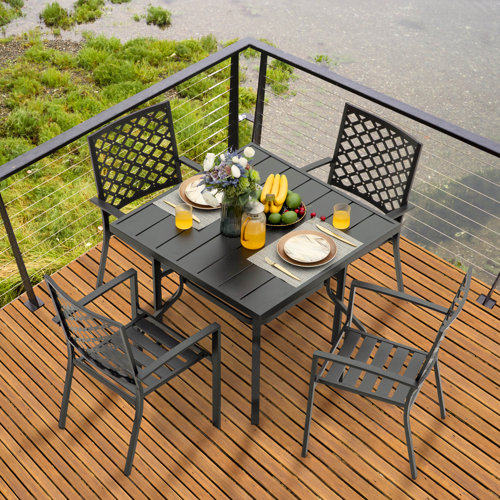 Wayfair | Square Patio Dining Sets You'll Love in 2023