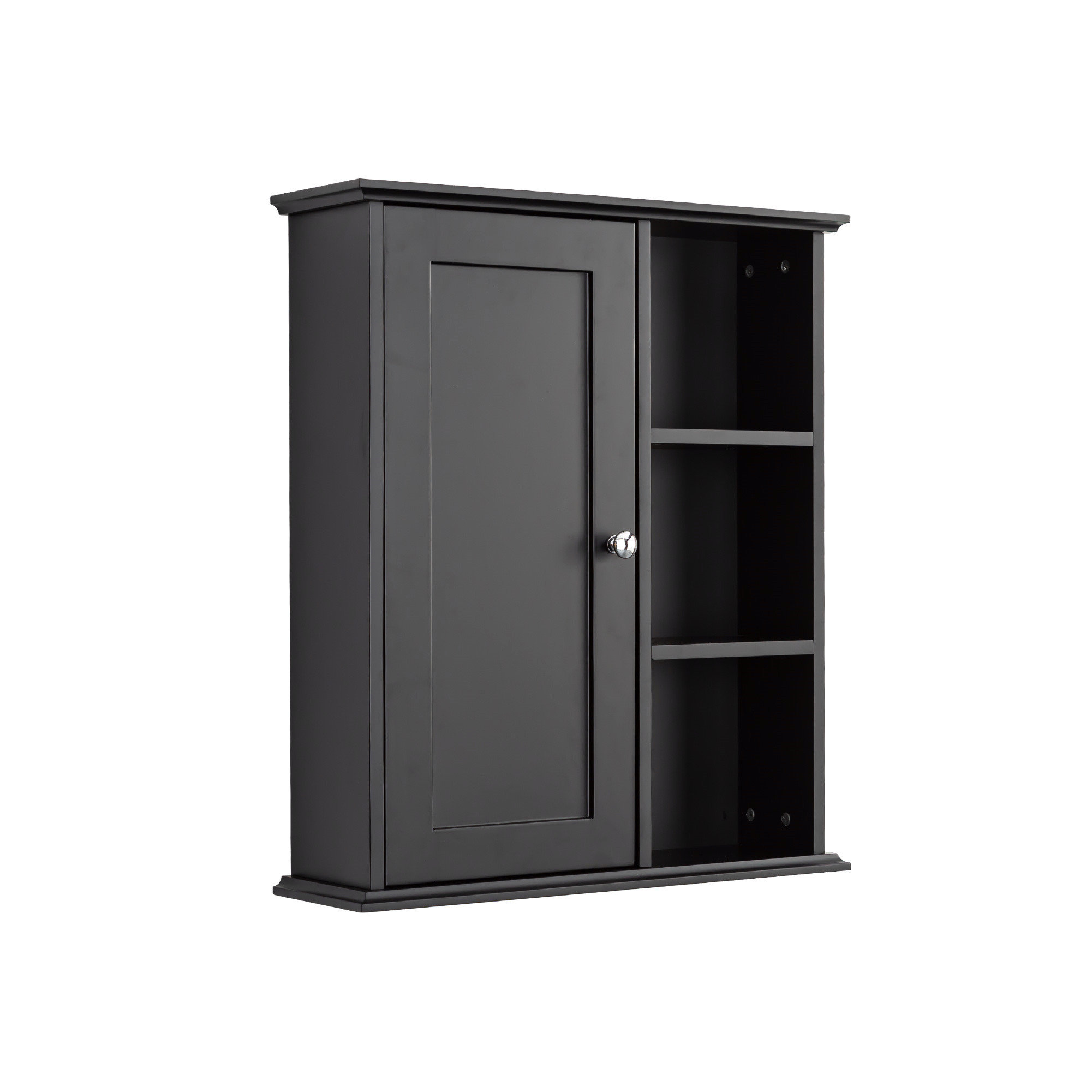 Red Barrel Studio Modern Home Style Glass Door Wall Mounted Corner ...