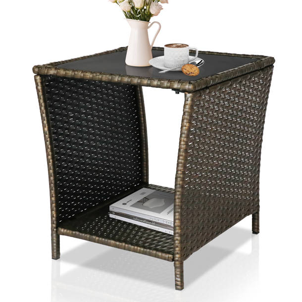 Ebern Designs Jipson 2 - Person Outdoor Seating Group with Cushions ...