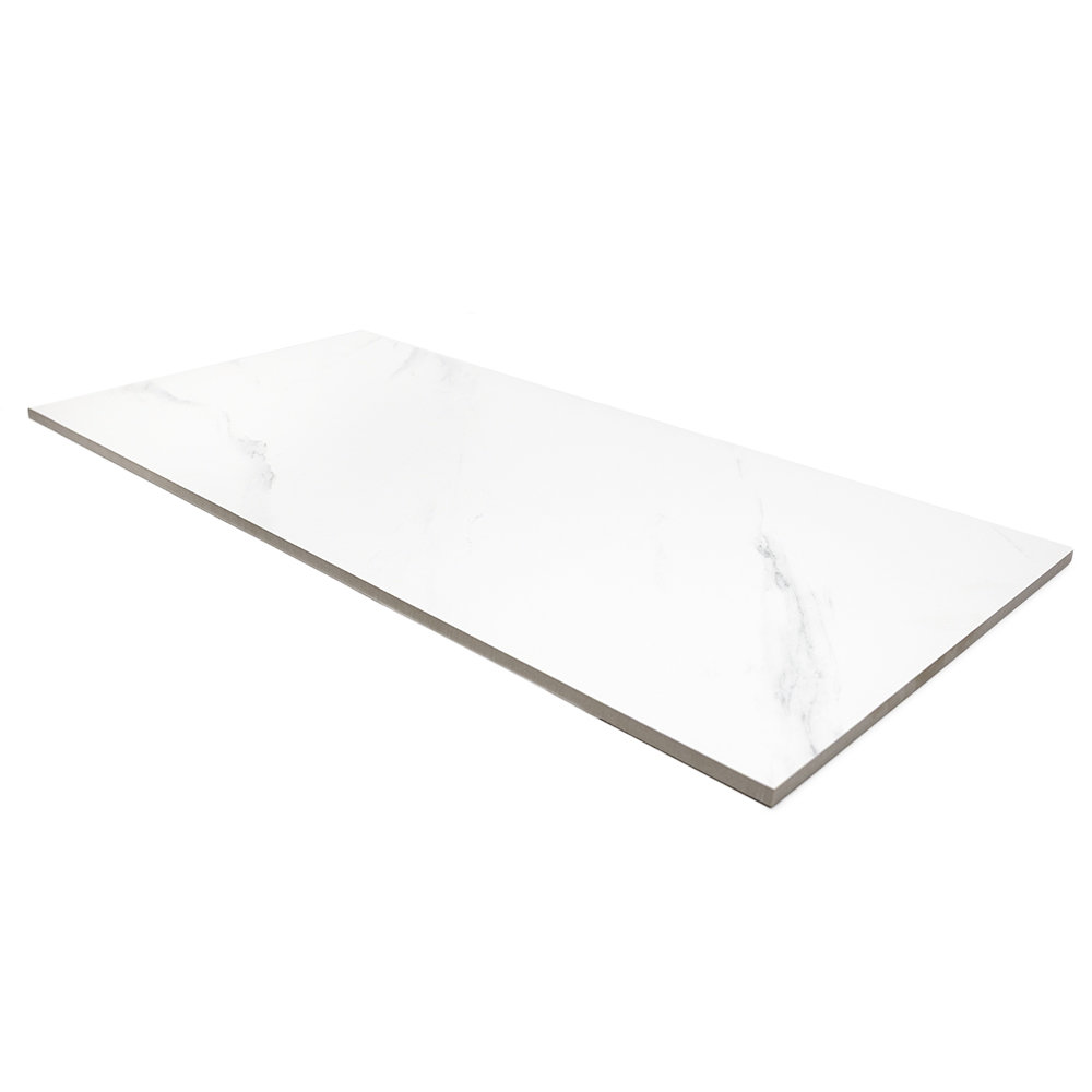 The Tile Life Monarch Calacatta 24" x 24" Polished Porcelain Wall ...