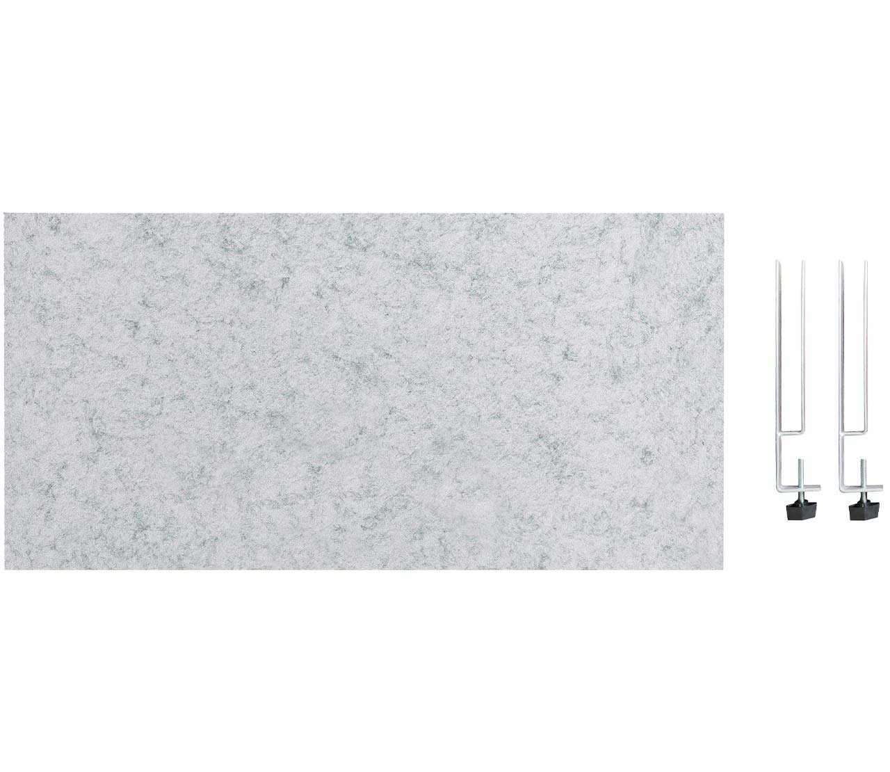 Versare Soundsorb Edge Clip Desktop Privacy Panels - 24" X 12 ...