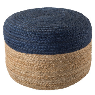 Farmhouse & Rustic Pouf Ottomans | Birch Lane