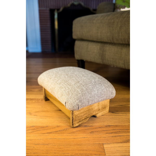 Millwood Pines Padded Foot Stool, 7” Tall, Desert Sand - Wayfair Canada
