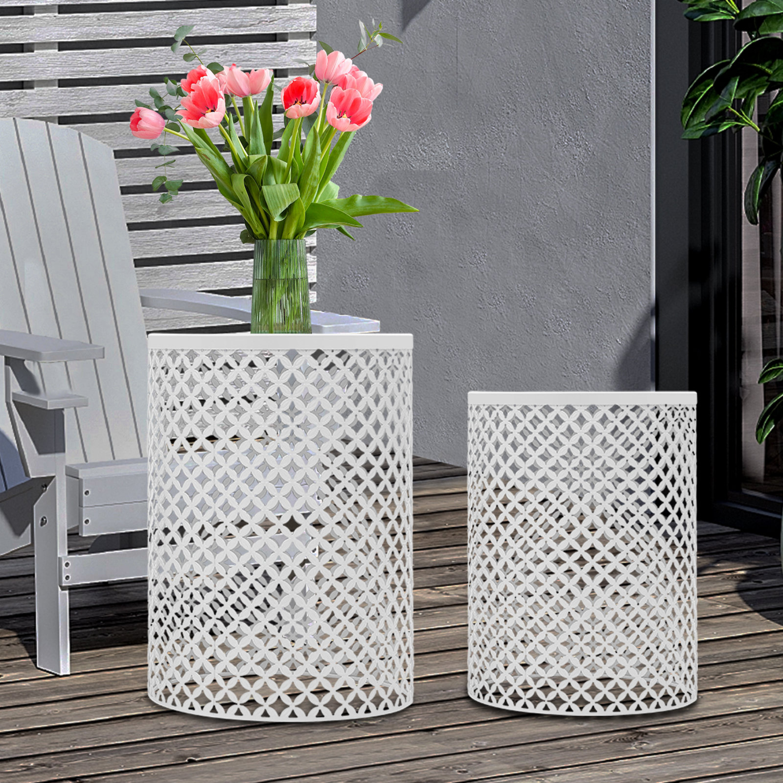 Ebern Designs Alveria Iron Top | Wayfair