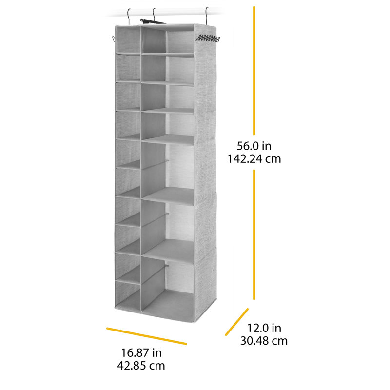 Dotted Line™ Amy Shoe And Sweater Hanging Organizer & Reviews | Wayfair