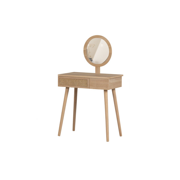 Norden Home Lora Dressing Table with Mirror | Wayfair.co.uk