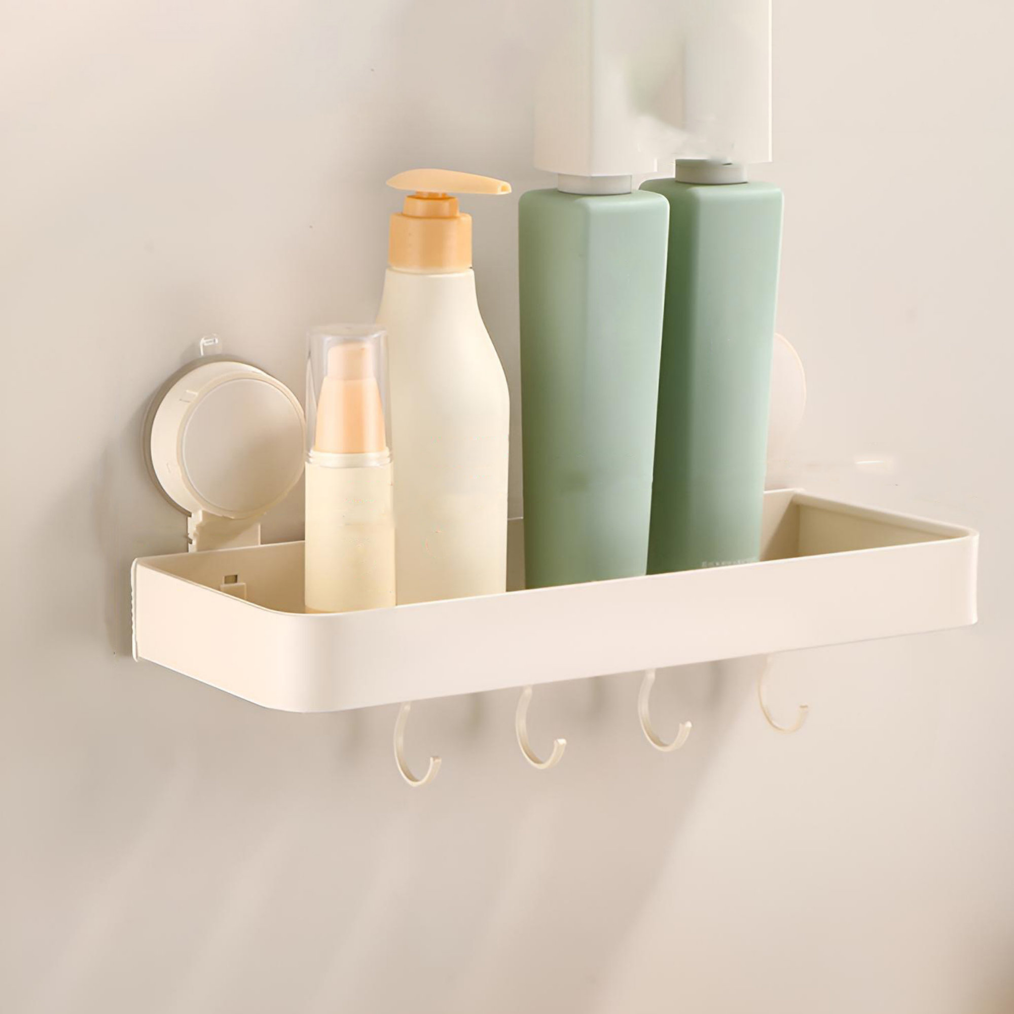 Ivy Bronx Strong Suction Cup Storage Rack For Bathroom Storage | Wayfair