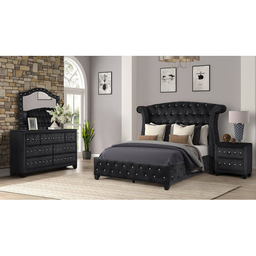 Black Bedroom Sets You'll Love | Wayfair