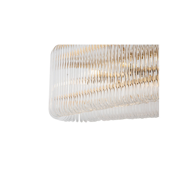 Liang & Eimil Metropolitan 12 - Light Kitchen Island Linear Pendant ...