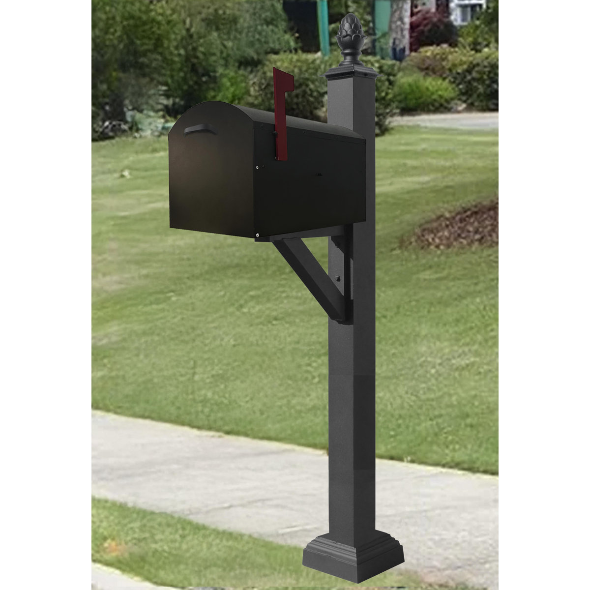 Qualarc Westhaven System With Whitney Mailbox, Square Collar ...