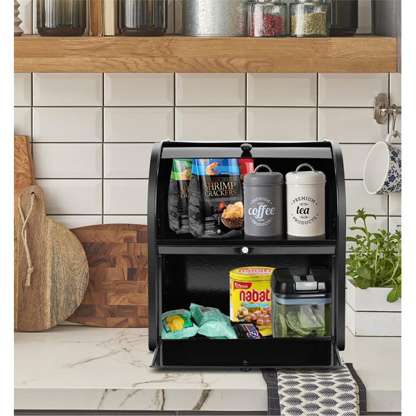 Prep & Savour Demetree Bread Box | Wayfair