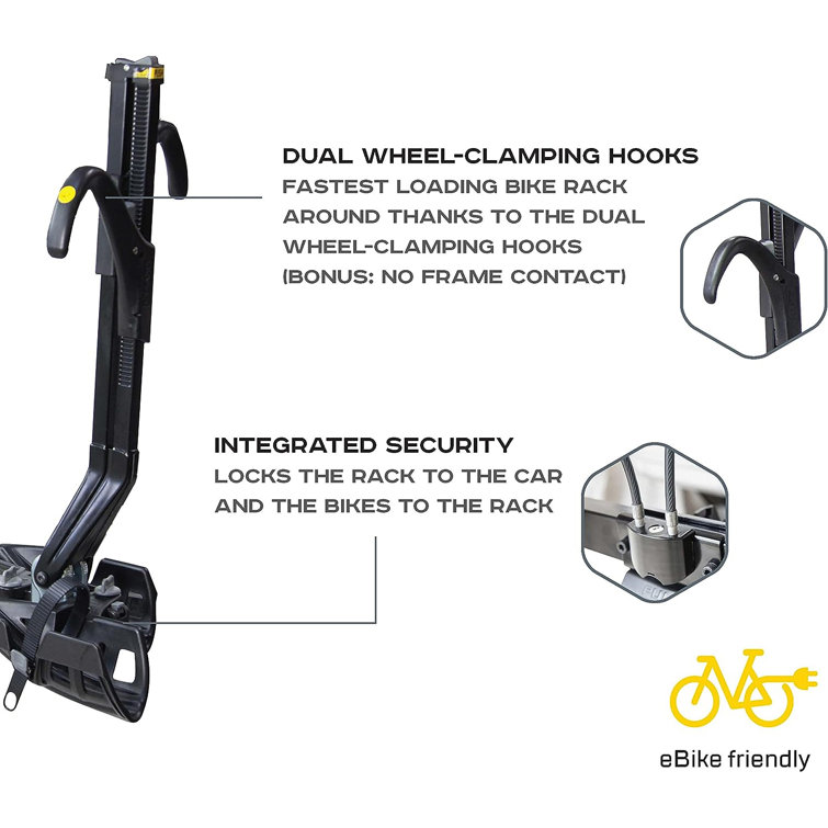 SARIS Metal Surface Mounted Bike Rack | Wayfair