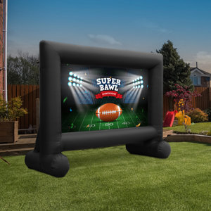 Khomo Gear 14ft Inflatable Projector Screen & Reviews | Wayfair