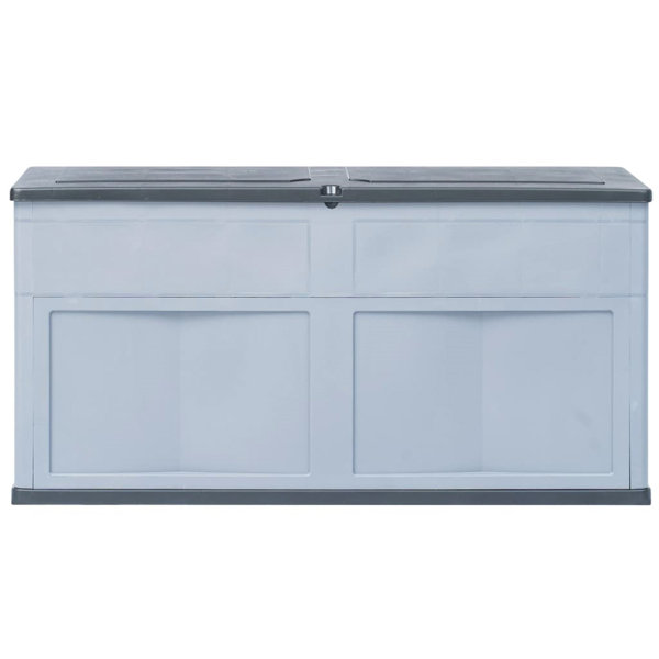 META 119cm W 320L Plastic Lockable Deck Box | Wayfair.co.uk