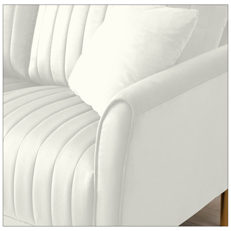 Mercer41 Vishrut 3 - Piece Velvet Living Room Set | Wayfair