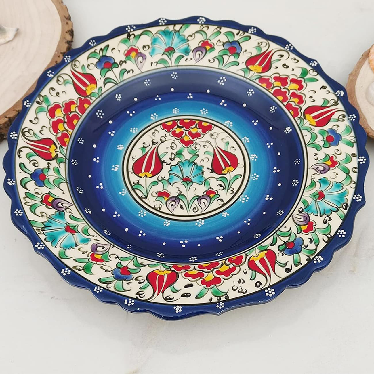 Bungalow Rose Handmade Ceramic Decorative Plates For Home And Office ...