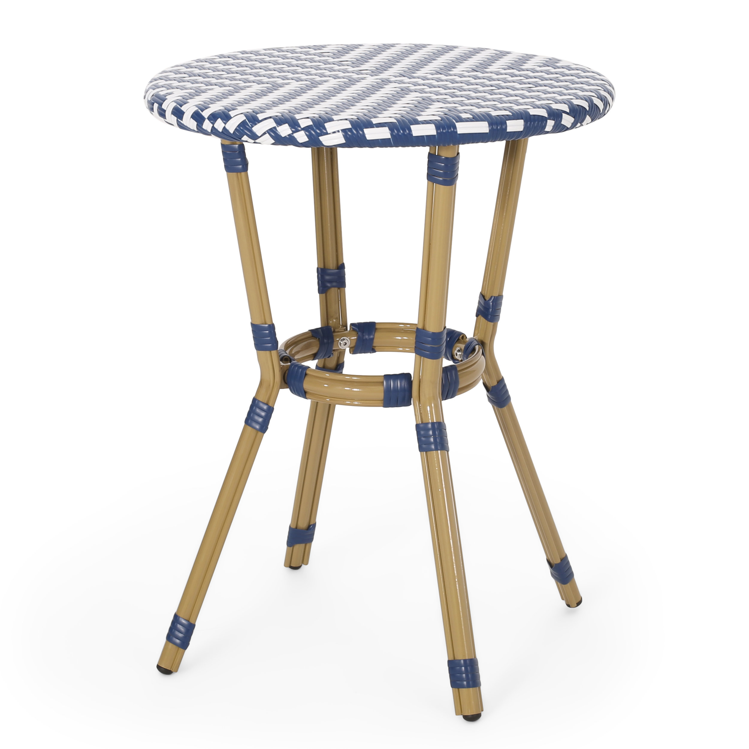 Longshore Tides Wicker Bistro Table & Reviews | Wayfair