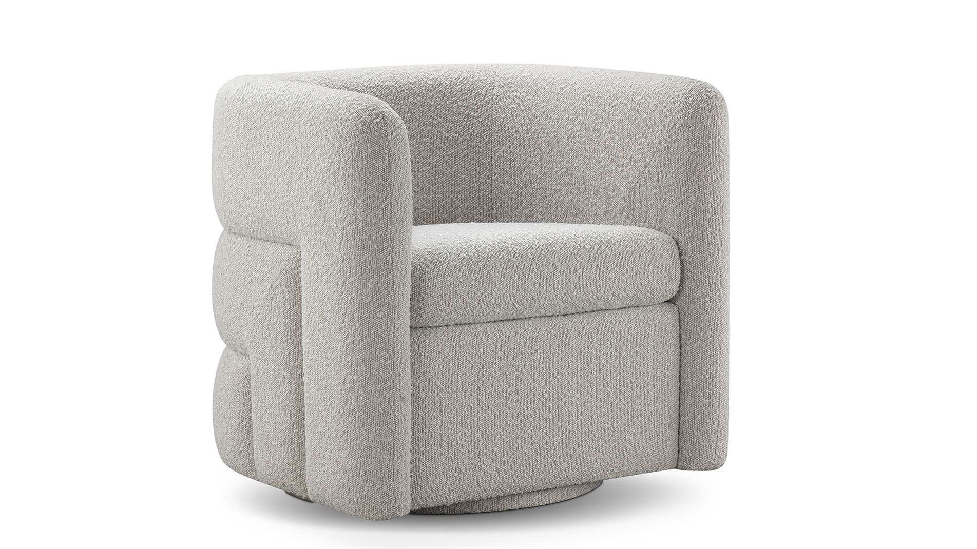Orren Ellis Chelise 30.3'' Wide Swivel Barrel Chair | Wayfair