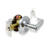 Premier Lock Levers With Deadbolt Reversible Entry Set | Wayfair