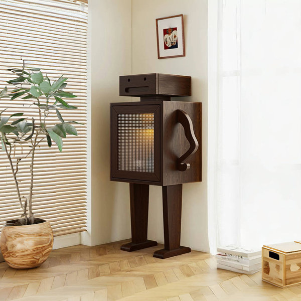 Trinx Jaecee Robot End Table with 360° Rotation & Reviews | Wayfair