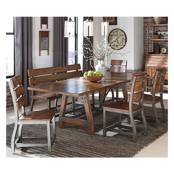 AndrewHomeStudio Ashetton 6-pcs Dining Table Set | Wayfair