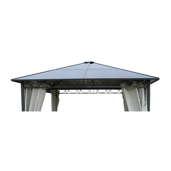 Dakota Fields Geiger Brown Plastic Roof for Gazebo | Wayfair.co.uk