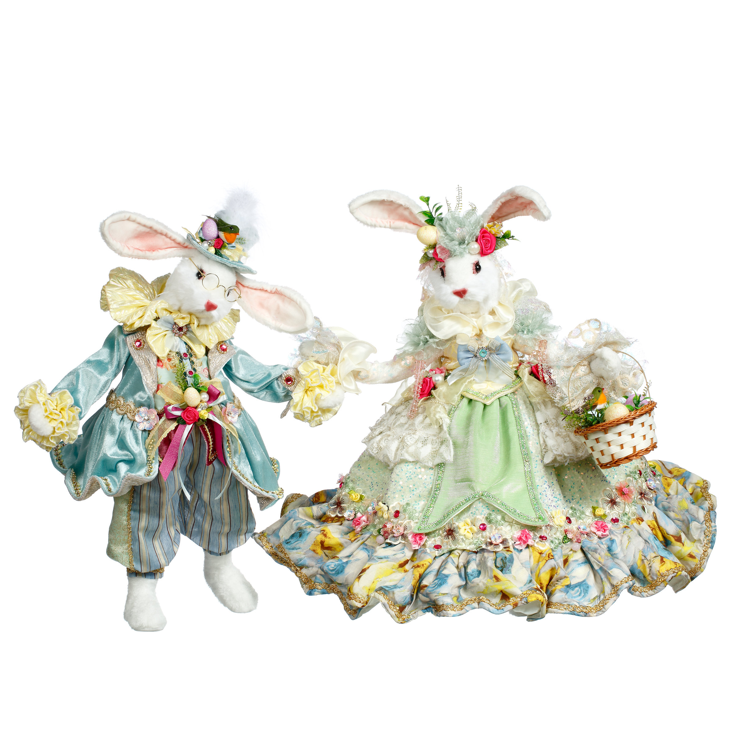 Mark Roberts Mr & Mrs Peter Rabbit, Medium- 23-24 Inches Set Of 2 ...