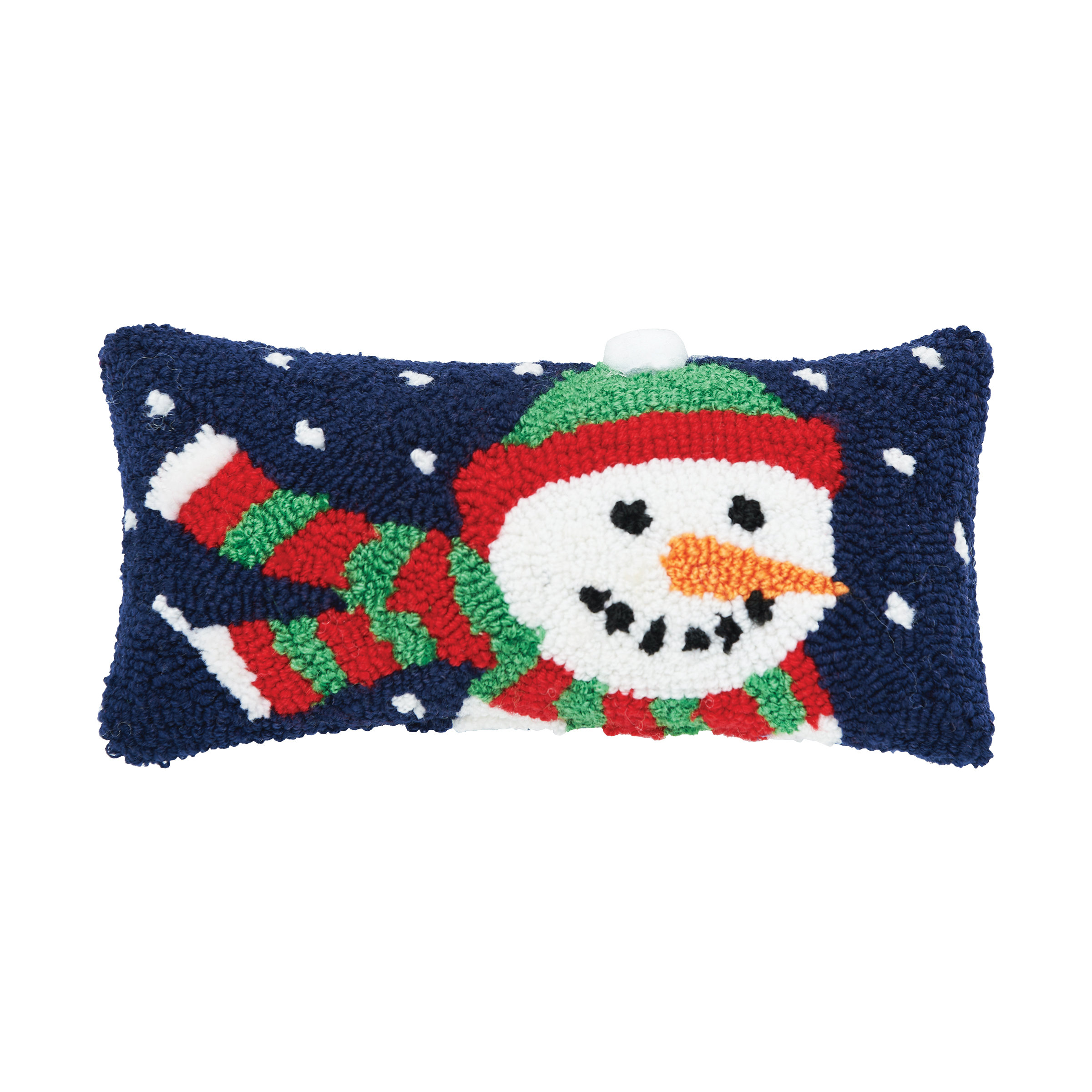C&F Home Winter Snowman Hooked Throw Pillow | Wayfair