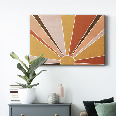 George Oliver Sedona Sunrise - Wrapped Canvas Print & Reviews | Wayfair