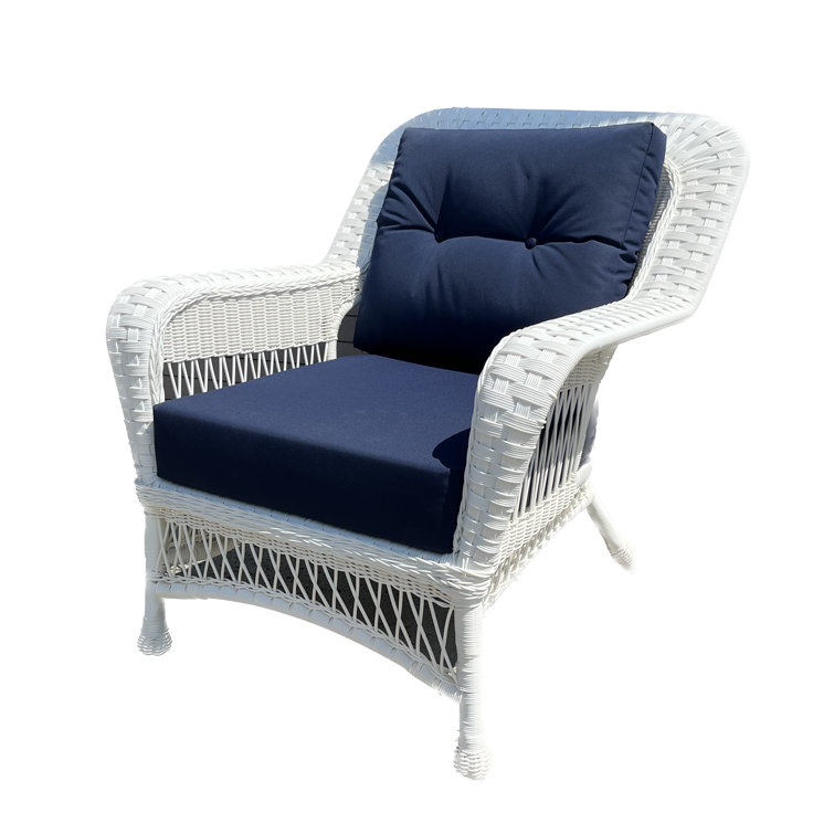 Rosecliff Heights Braylynn Wicker Outdoor Lounge Chair - Wayfair Canada
