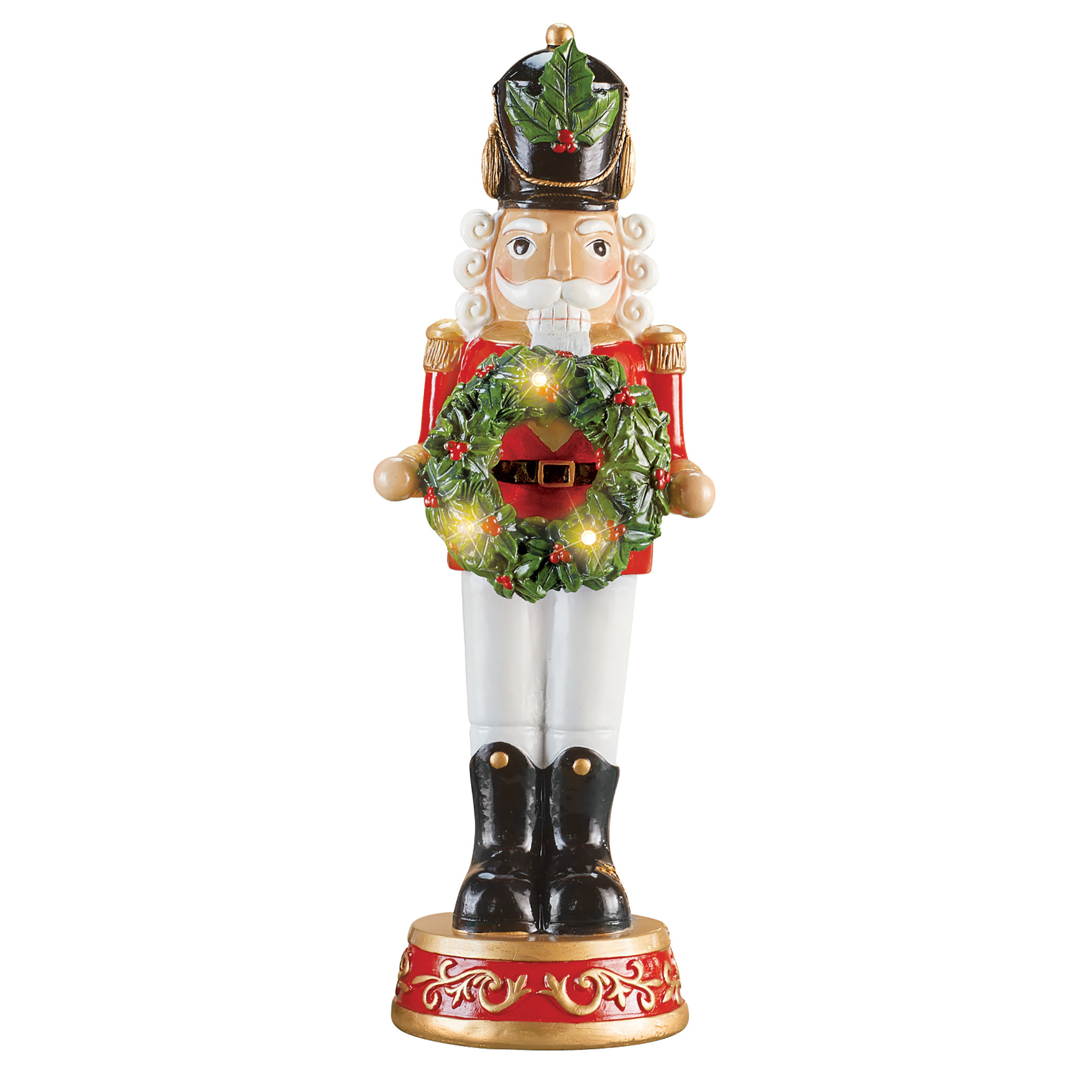 The Holiday Aisle® LED Lighted Holiday Nutcracker Decoration - Wayfair ...