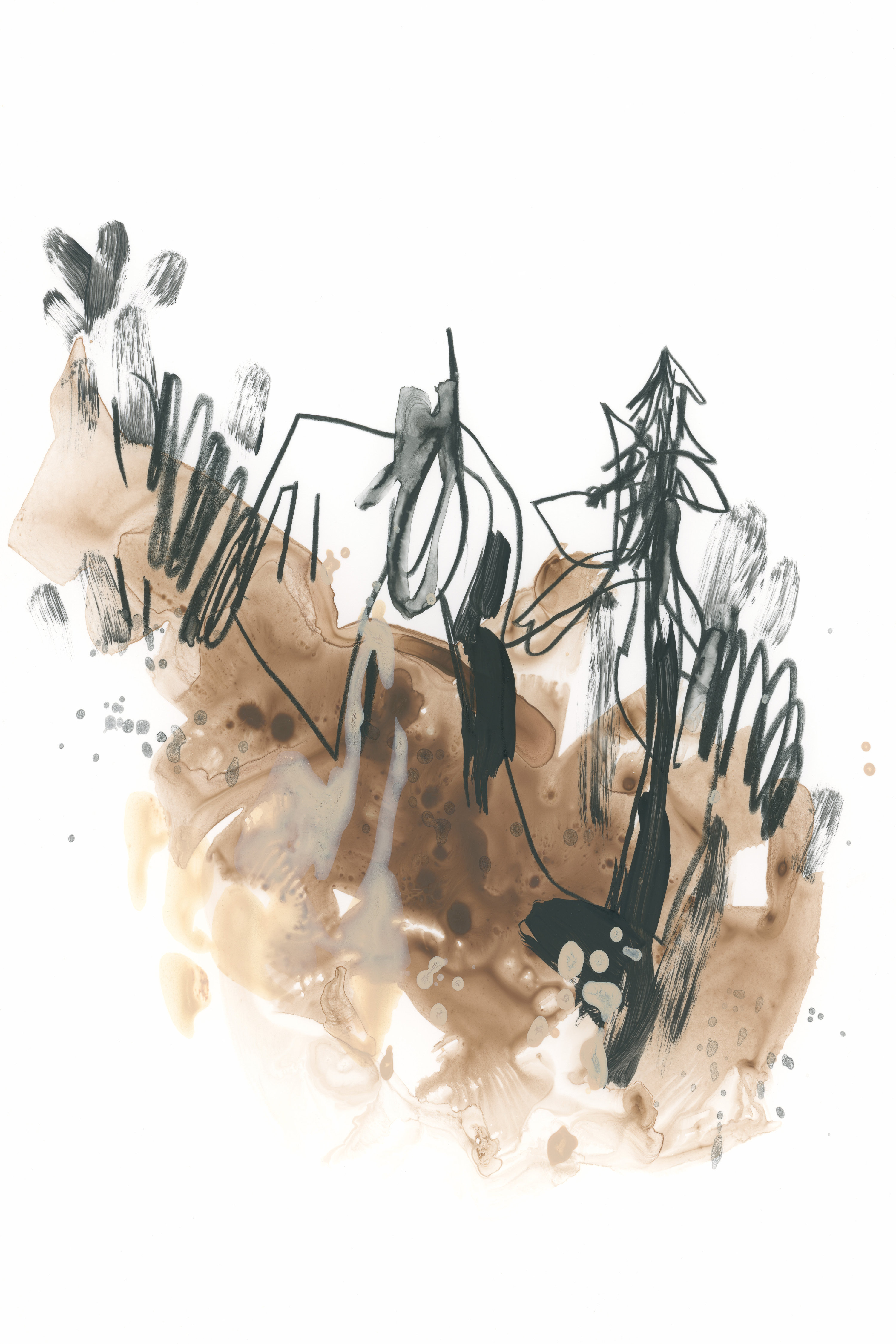 Wrought Studio Azarion Landslide Trees I On Canvas by Tim OToole Print ...