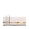 Latitude Run® Column Nikica Rug White and Gold & Reviews | Wayfair