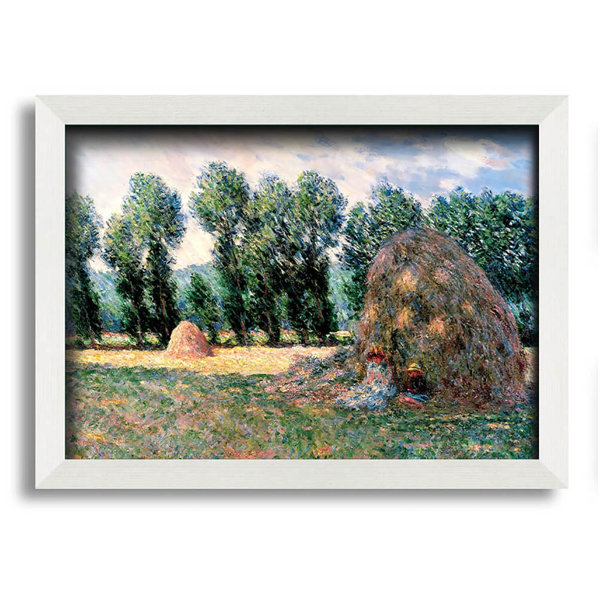 ClassicLiving Monet Haystacks - Single Picture Frame Print | Wayfair.co.uk