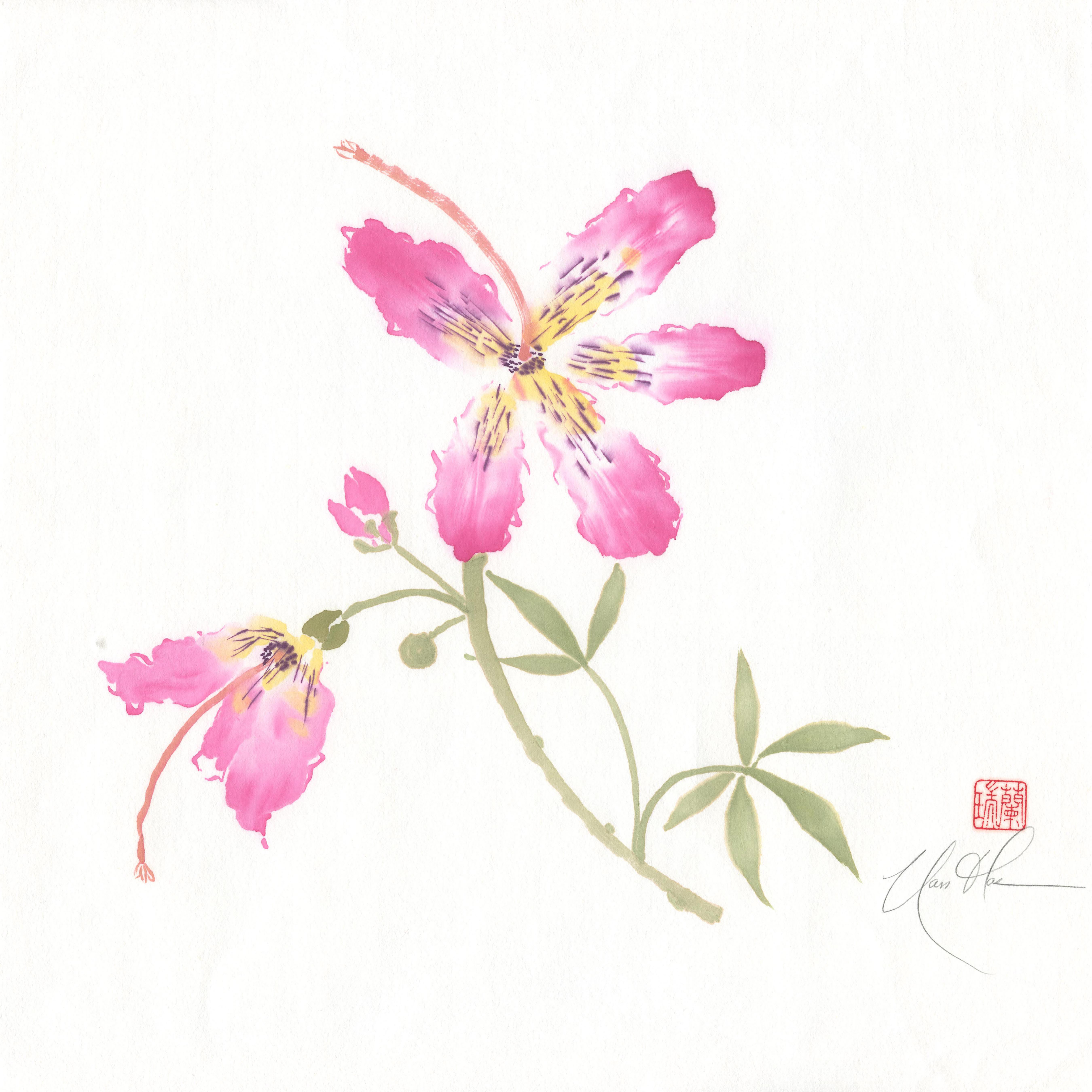 Winston Porter Silk I On Canvas by Nan Rae Print | Wayfair