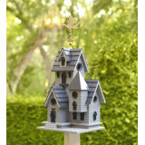 Wayfair | Post Mounted Bird Houses You'll Love in 2023
