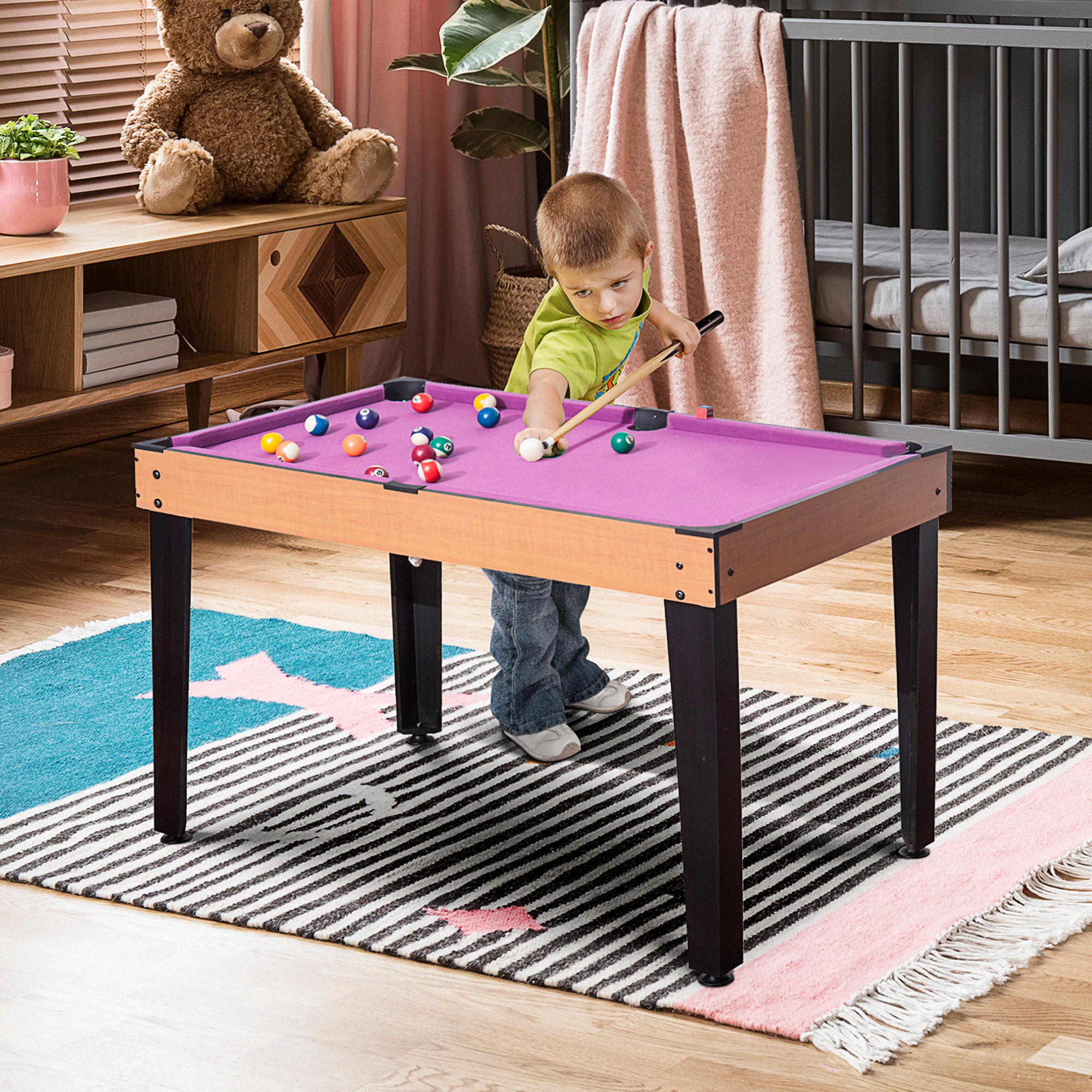 HomCom 3-in-1 Mini Games Table & Reviews - Wayfair Canada