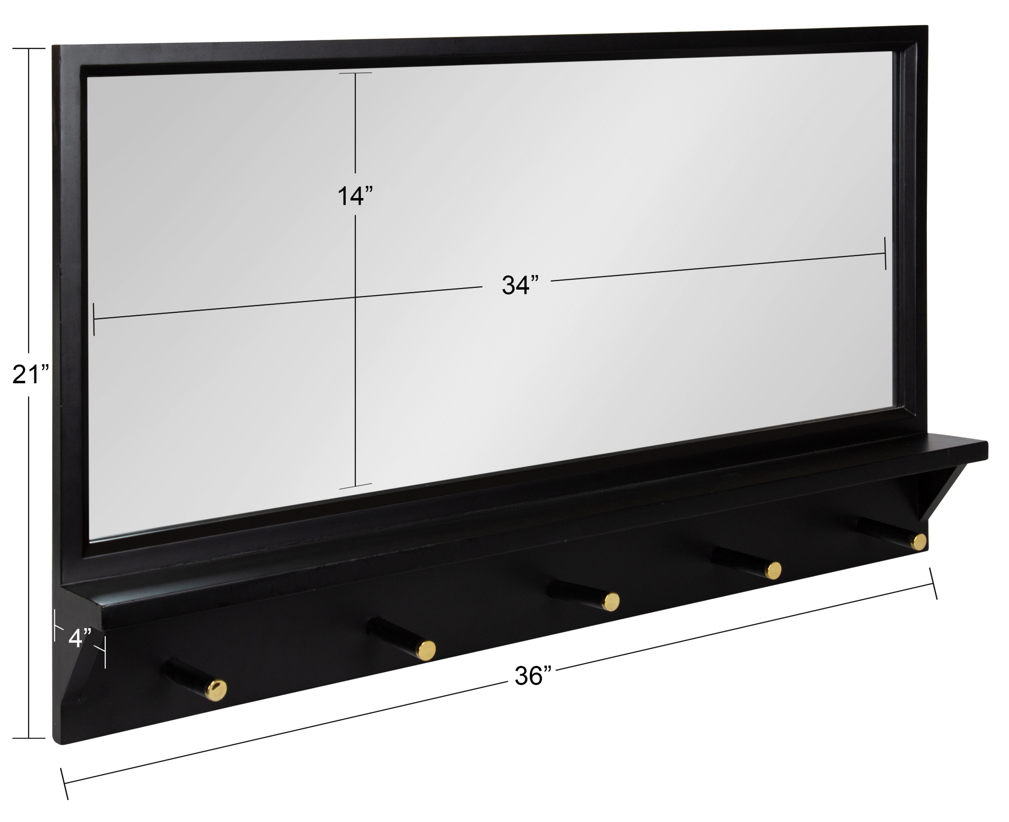 Winston Porter Jaela Modern & Contemporary Accent Mirror & Reviews ...