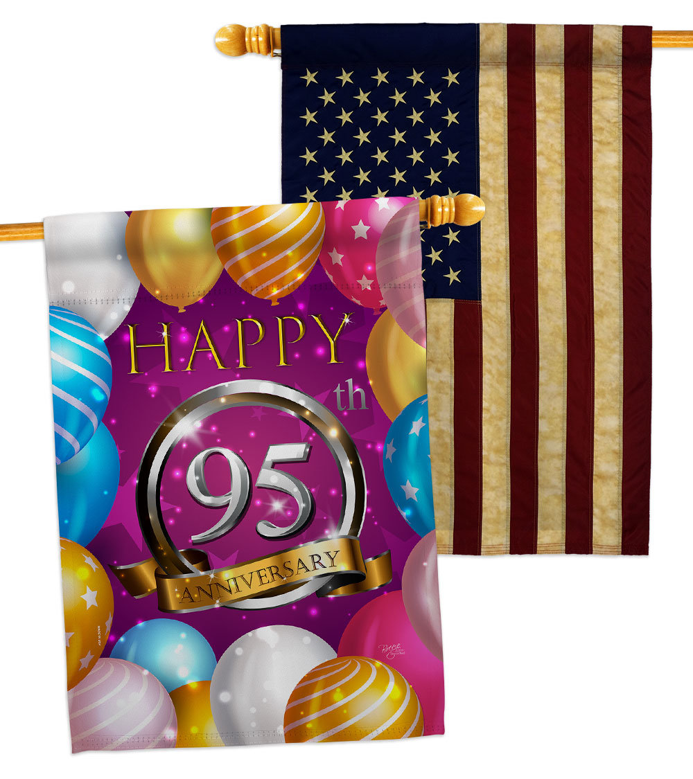 Breeze Decor 2-Sided Polyester 40" x 28" House Flag | Wayfair