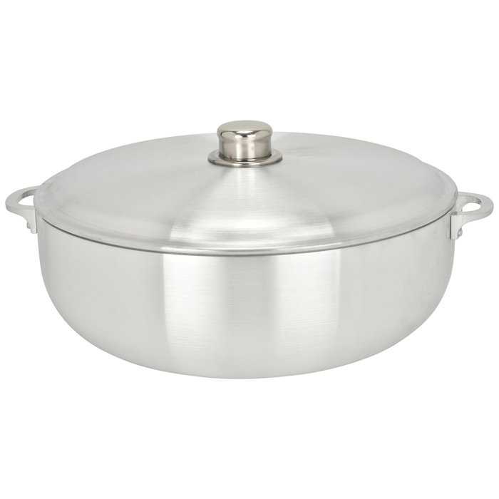 ChefPro Chef Pro Aluminum Stock Pot with Lid & Reviews | Wayfair
