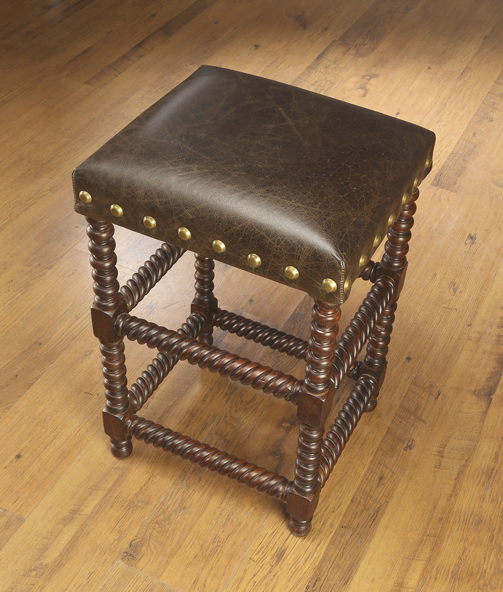 Loon Peak Conkling Bobbin 28" Leg Bar Stool - Wayfair Canada