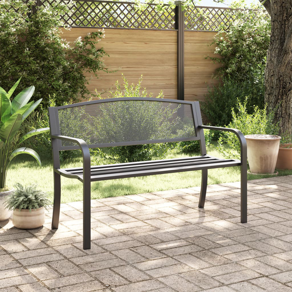 Wildon Home® Nimo Steel Outdoor Bench | Wayfair