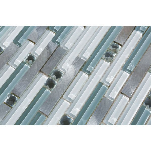 ES Stone Random Sized Linear Mosaic Wall Tile & Reviews | Wayfair